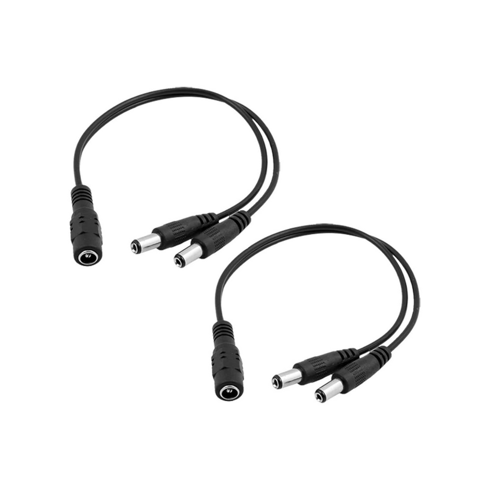 Parallel Charging Port GX16 XLR DC Plug Splitter 1 to 2 Connector Avia