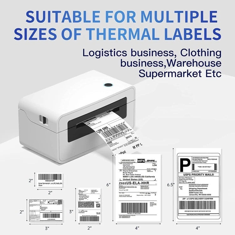 HPRT N41 Thermal Label Printer | Parcel Airway Bills Barcode Printer w