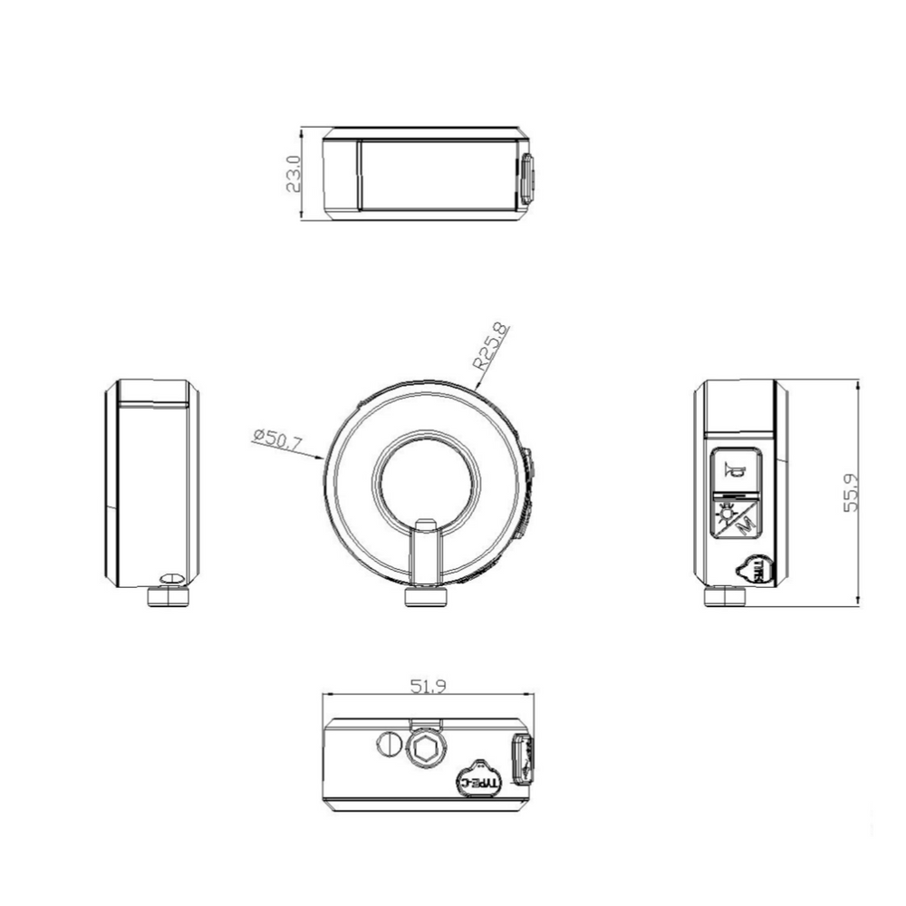 NFC Lock for E-Bike E-Scooter LCD | Falcon PEV