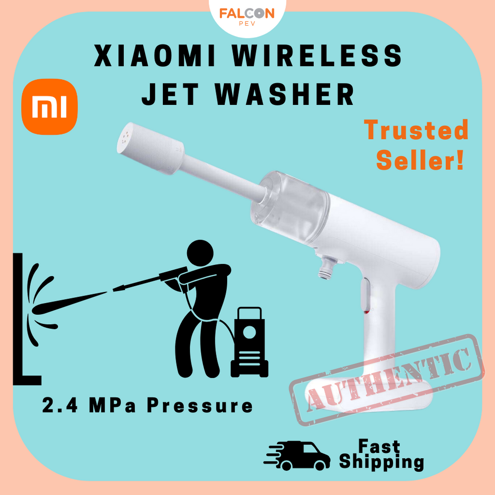 [Wireless] Xiaomi Jet Spray Portable Car Washing Device Rechargeable C